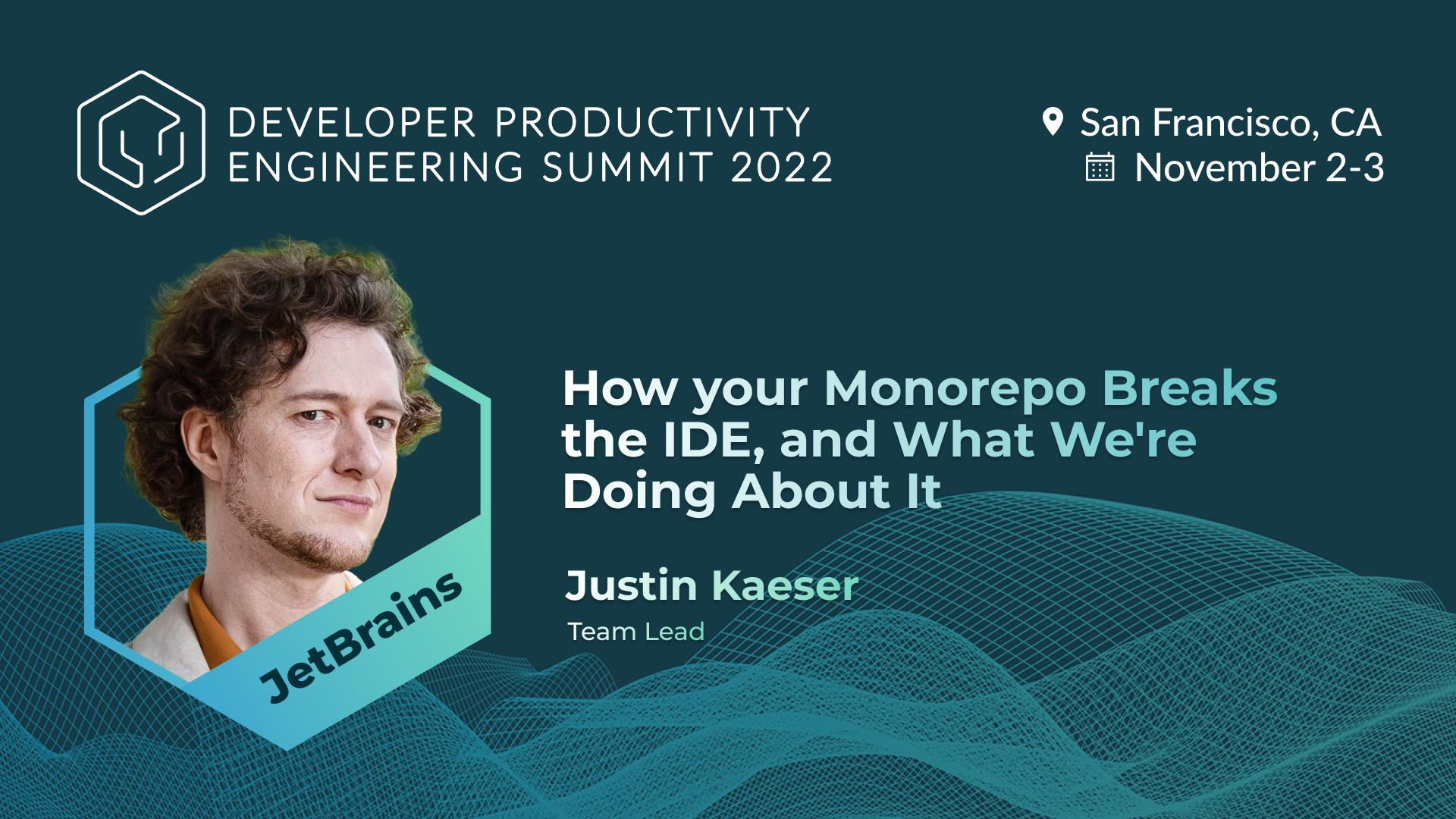 Justin Kaeser - Developer Productivity Engineering Summit 2025
